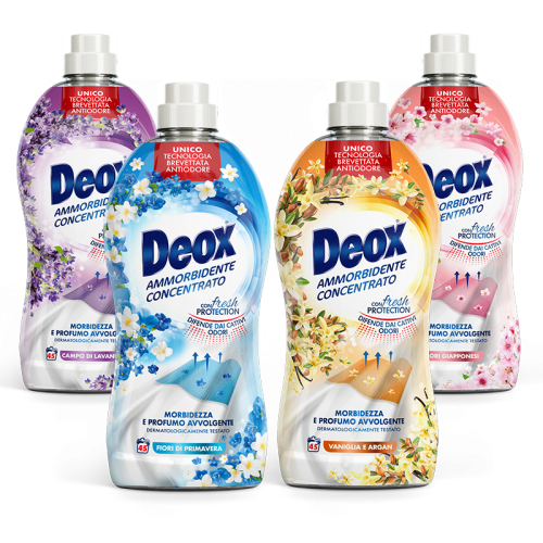 Deox - Detergenti lavatrice e ammorbidenti con formula anti-odore ...